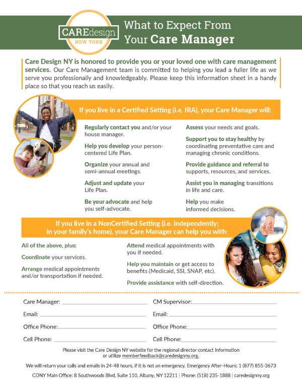 Enroll for Services - Care Design NY